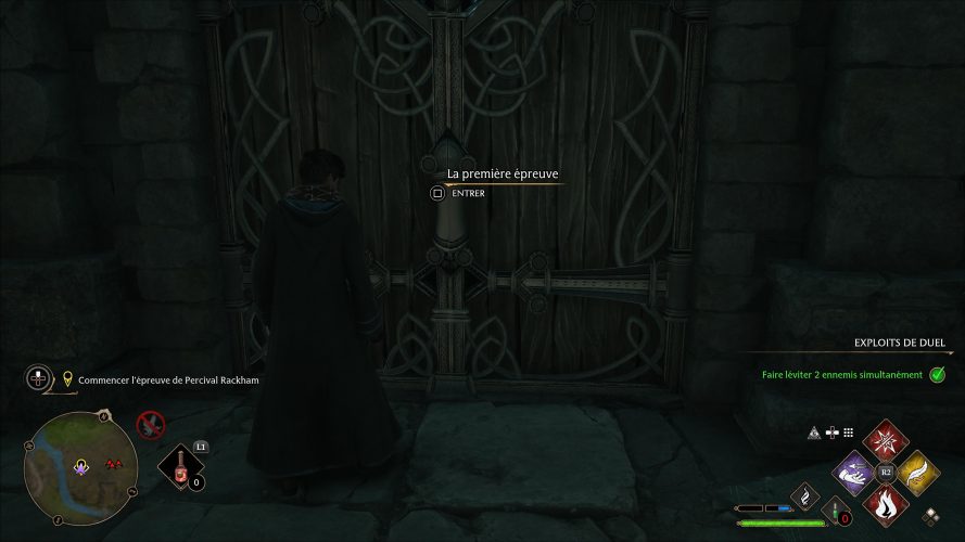 L'Epreuve de Percival Rackham | Soluce Hogwarts Legacy