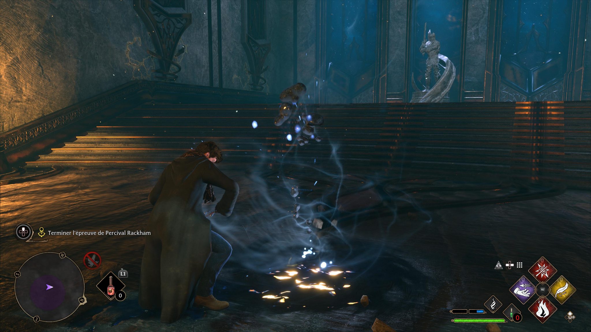 L'Epreuve de Percival Rackham | Soluce Hogwarts Legacy