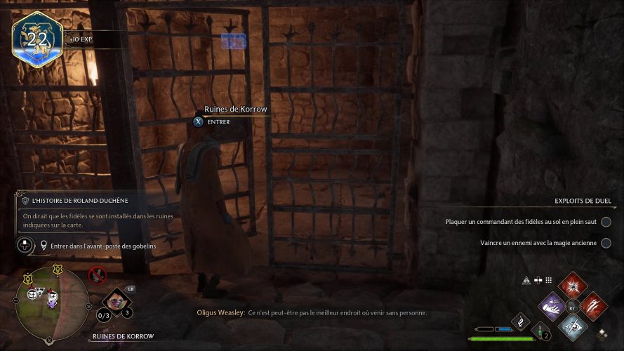 L'histoire de Roland Duchêne | Soluce Hogwarts Legacy