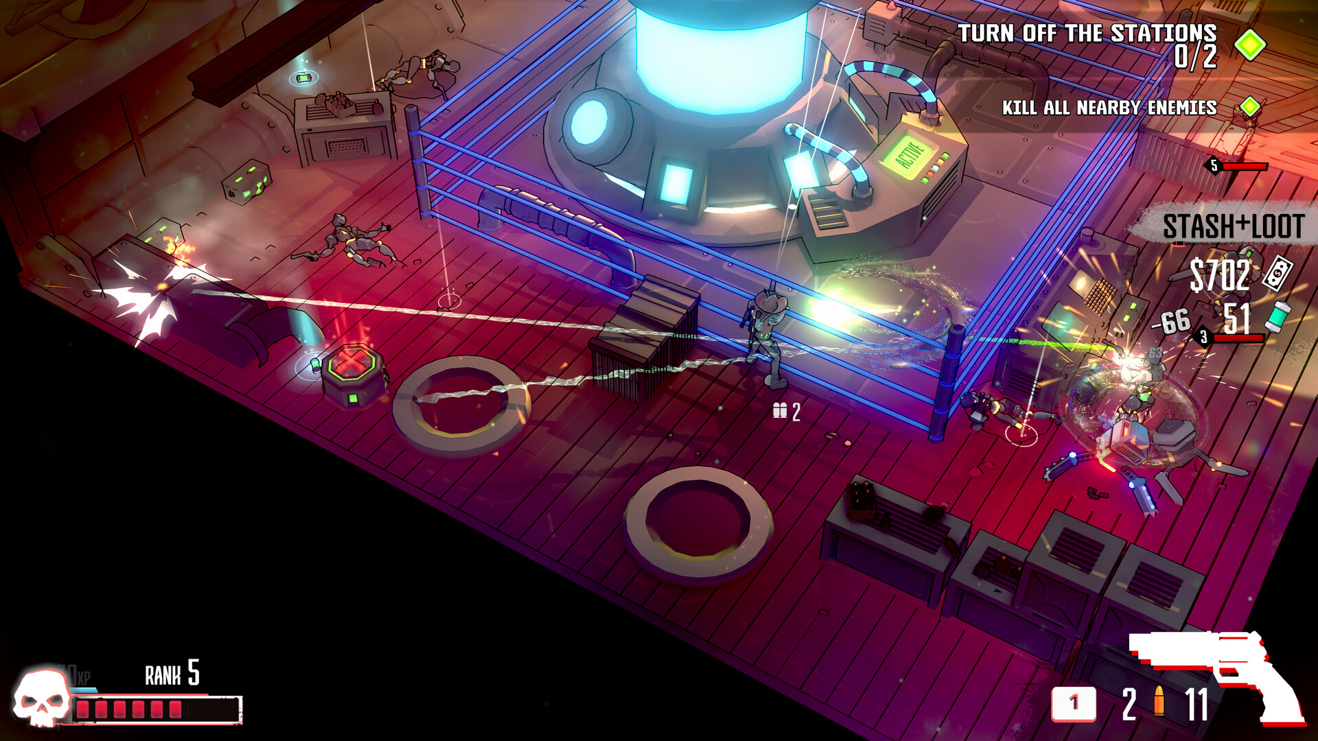 Dust & Neon : Le twin-stick shooter roguelite sortira le 16 février sur ...