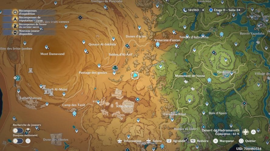 Tous les Sanctuaires de Sumeru | Guide Genshin Impact