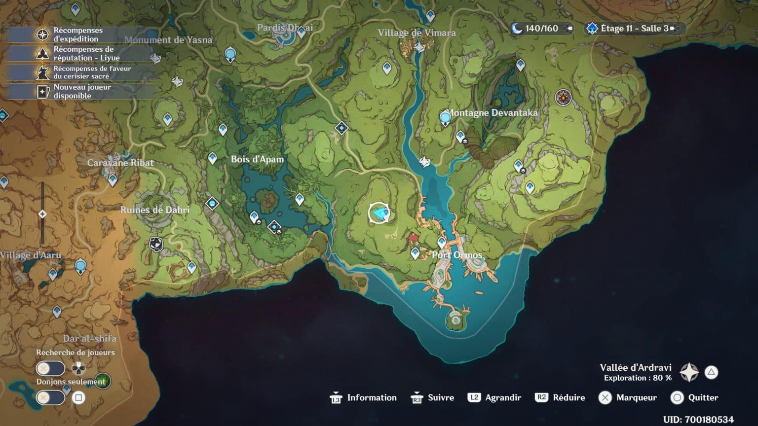 Tous les Sanctuaires de Sumeru | Guide Genshin Impact