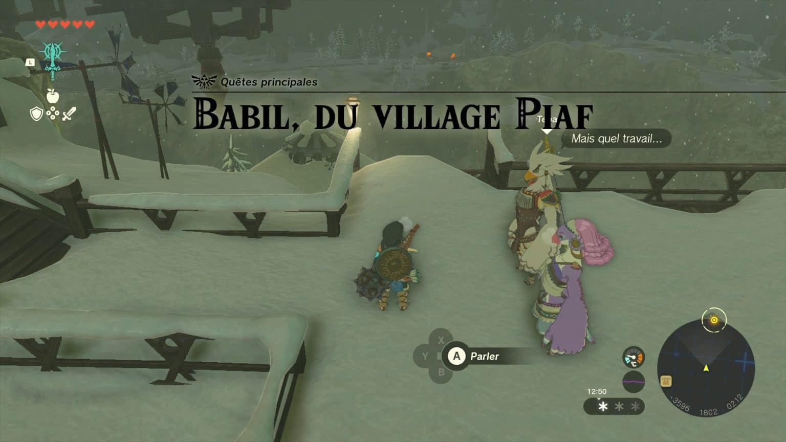 Babil du Village Piaf | Soluce Zelda: Tears of the Kingdom