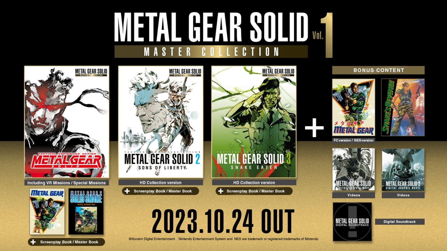 Metal Gear Solid : Master Collection Vol. 1 : On y a joué, on fait le ...