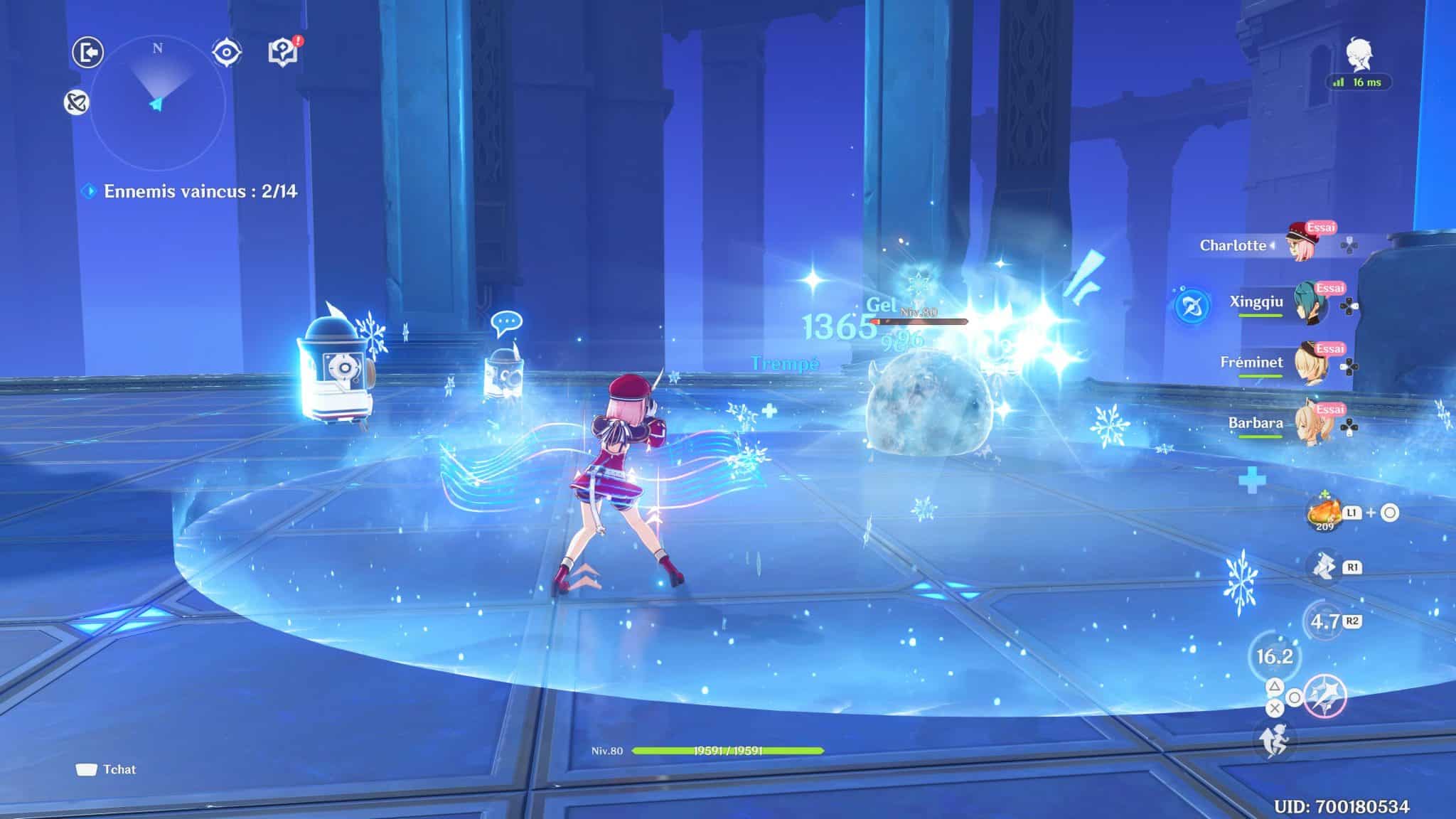 Charlotte : Set, build, capacités, stats | Guide Genshin Impact