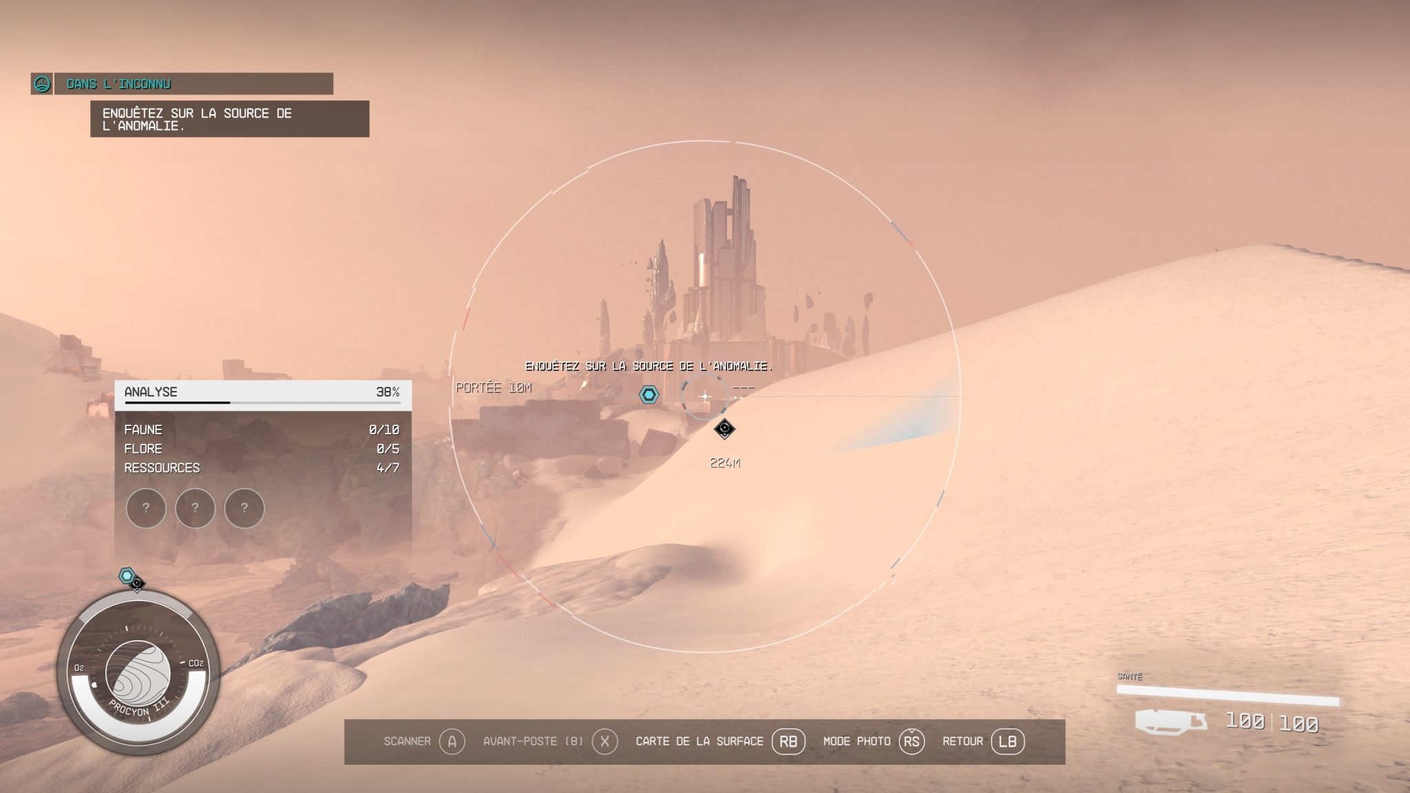 Dans l'inconnu | Soluce principale Starfield