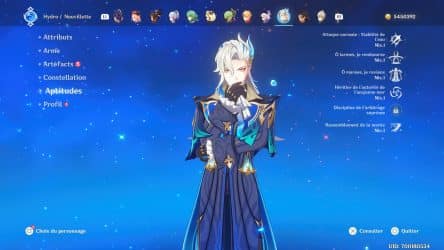 Neuvillette : Set, build, capacités, stats | Guide Genshin Impact