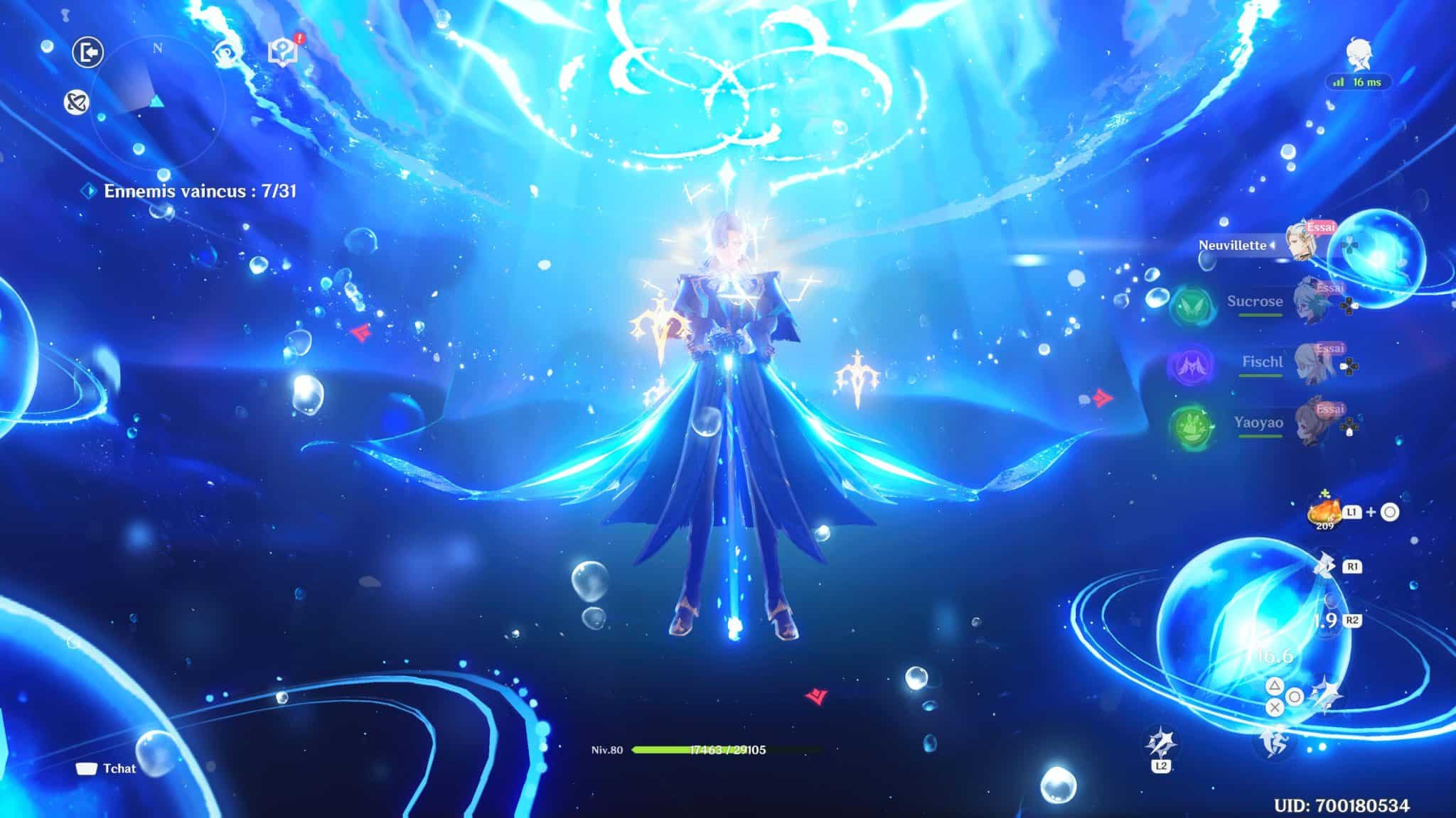 Neuvillette : Set, build, capacités, stats | Guide Genshin Impact