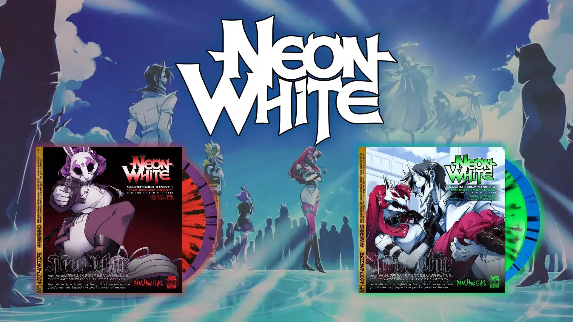 La bande-son de Neon White sortira en double vinyle début 2024, les ...