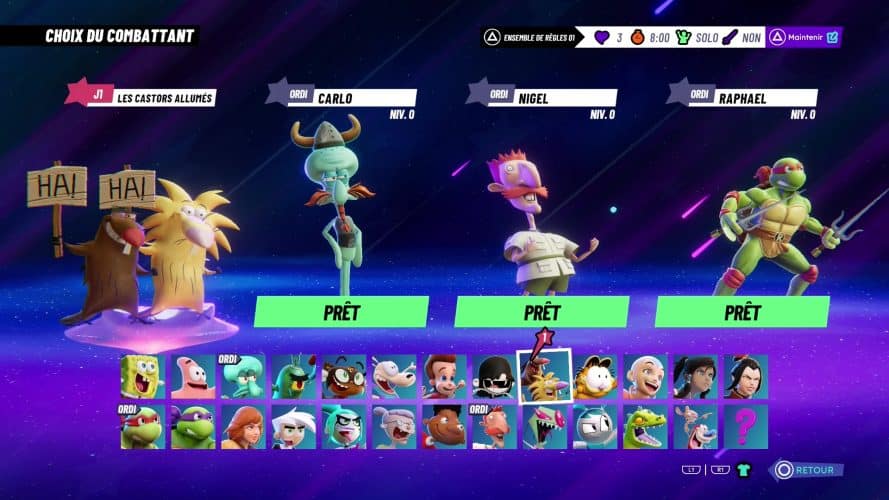 Test Nickelodeon All-Star Brawl 2 - Un retour en vainqueur