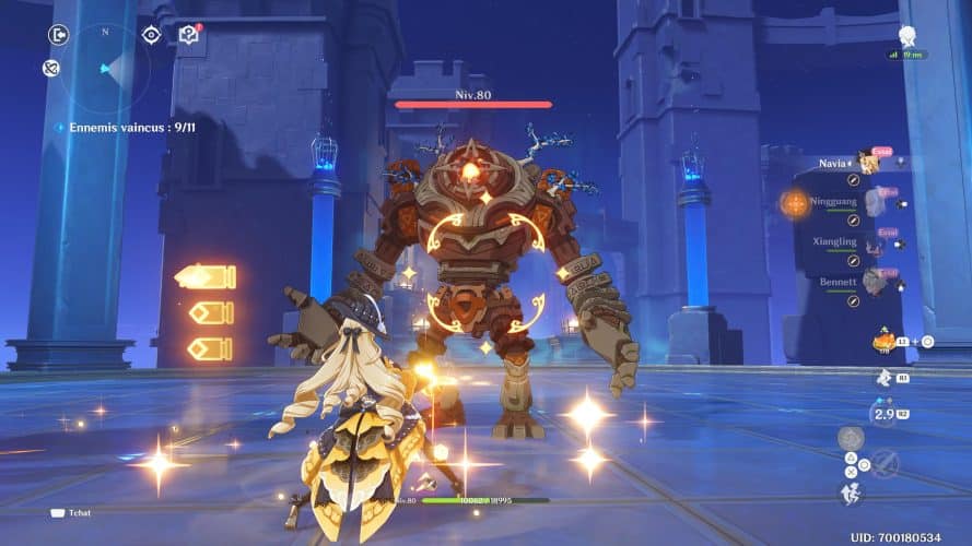 Navia : Set, build, capacités, stats | Guide Genshin Impact