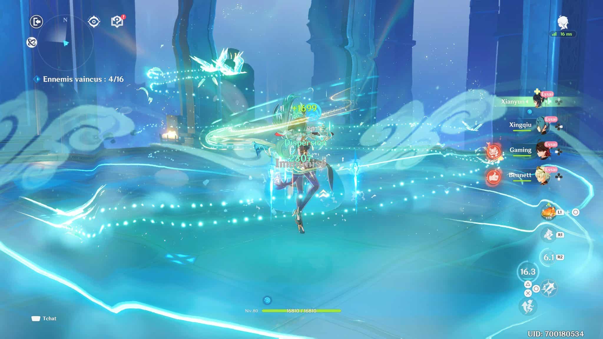 Xianyun : Set, build, capacités, stats | Guide Genshin Impact