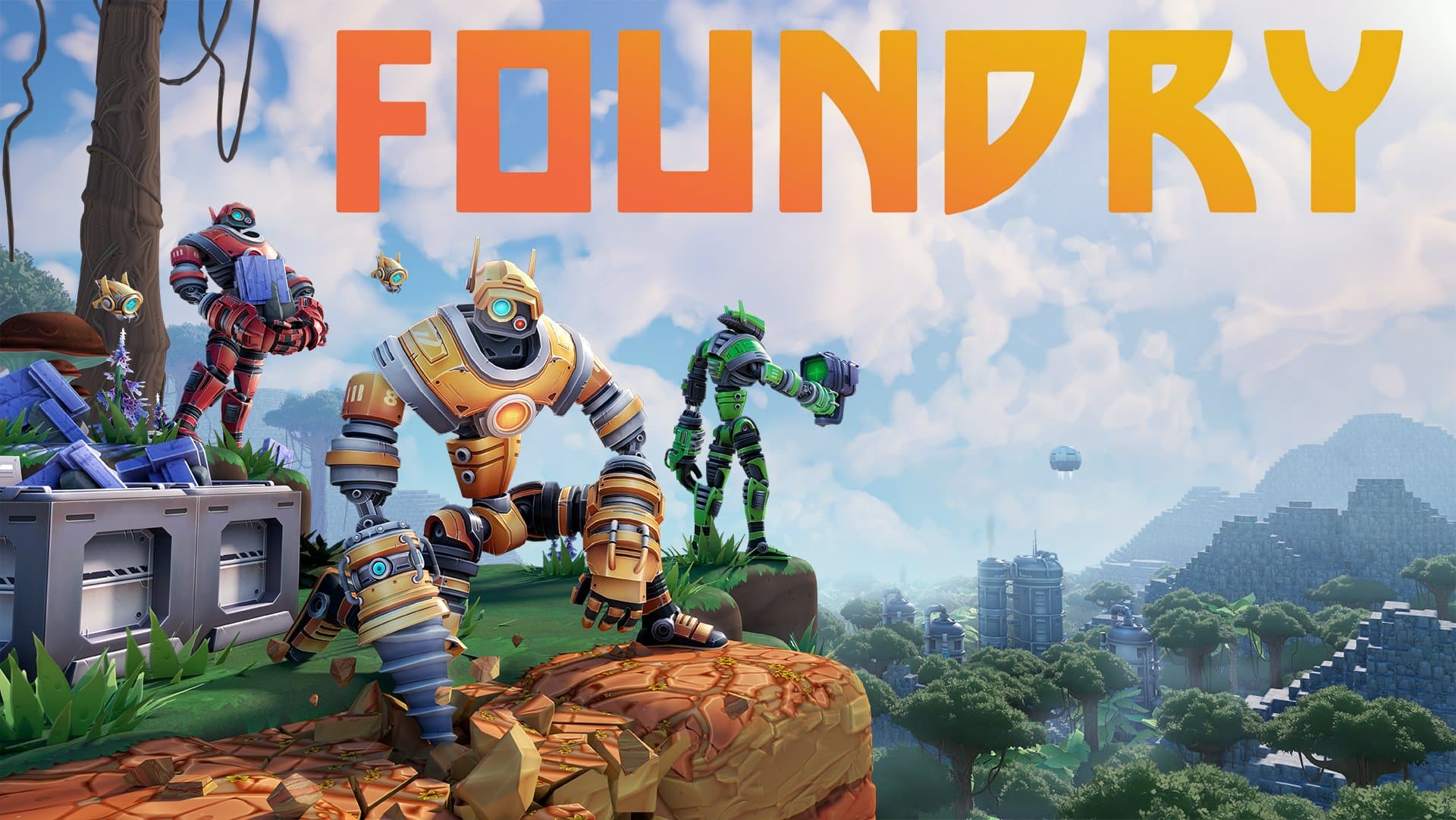 FOUNDRY : Le jeu de construction d'usine sandbox de Channel 3 et Paradox Interactive sortira en ...