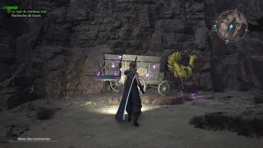 Le rapt du manteau noir | Soluce Final Fantasy VII Rebirth