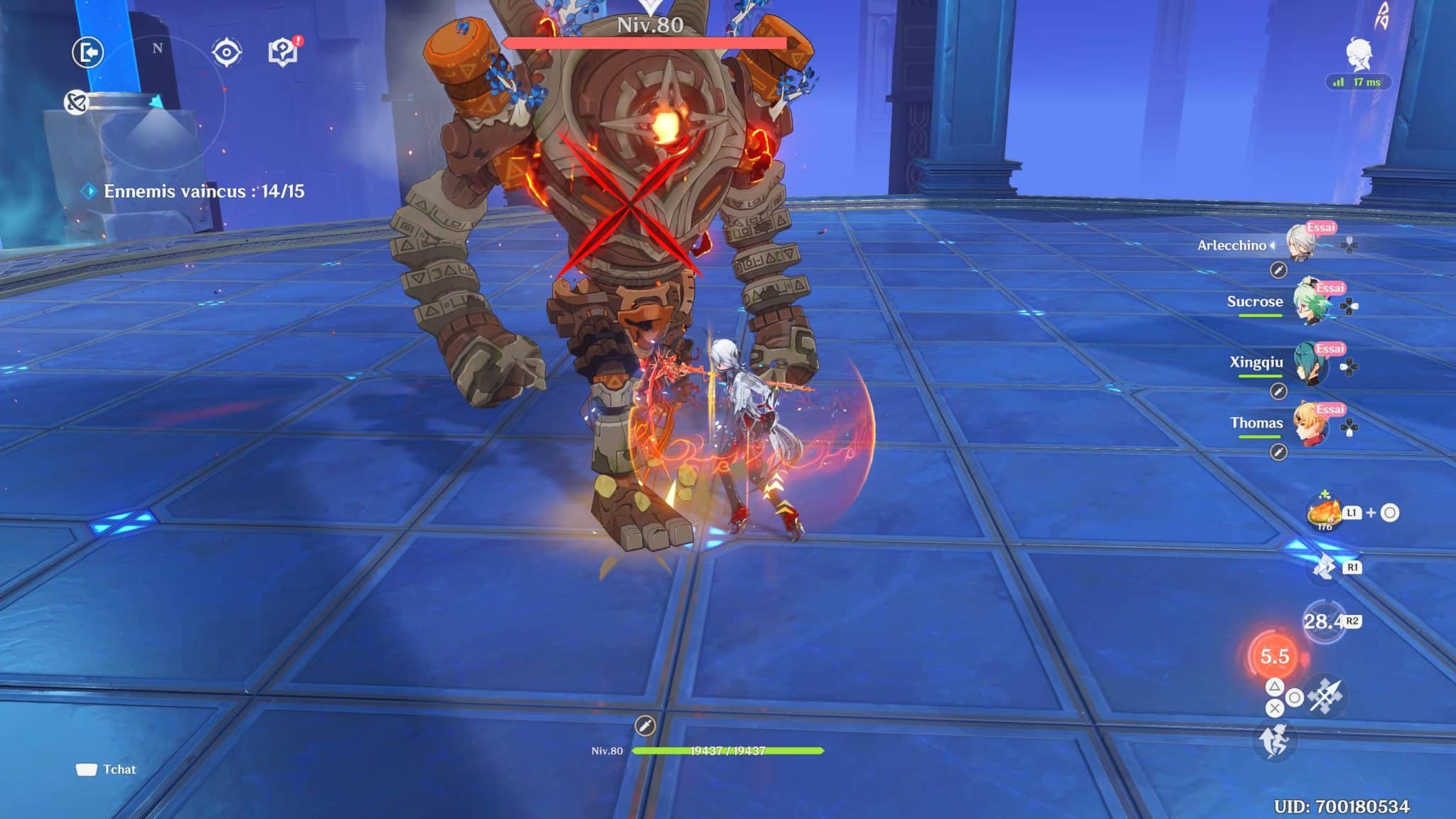 Arlecchino : Set, build, capacités, stats | Guide Genshin Impact