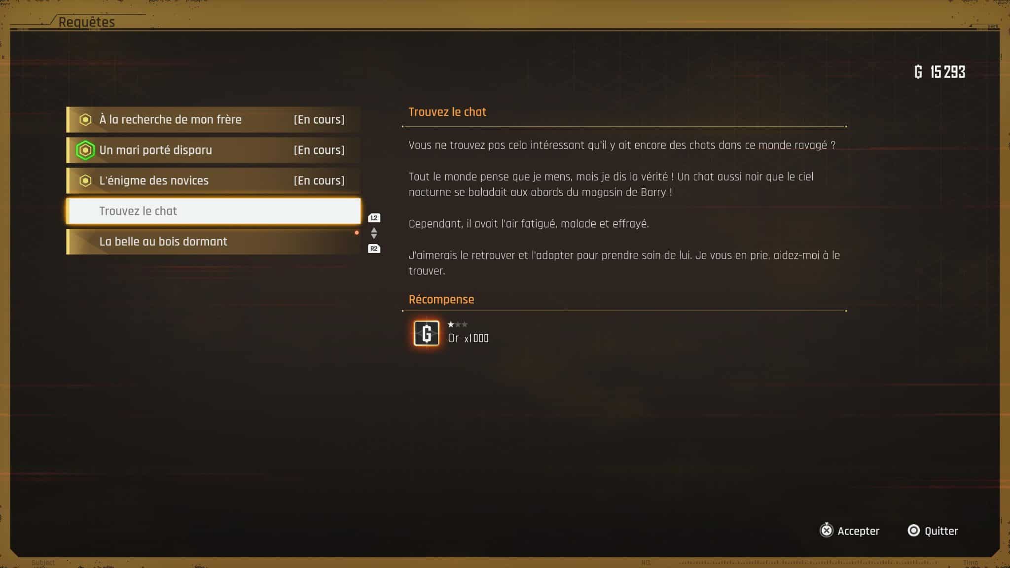 Toutes les requêtes | Soluce Stellar Blade