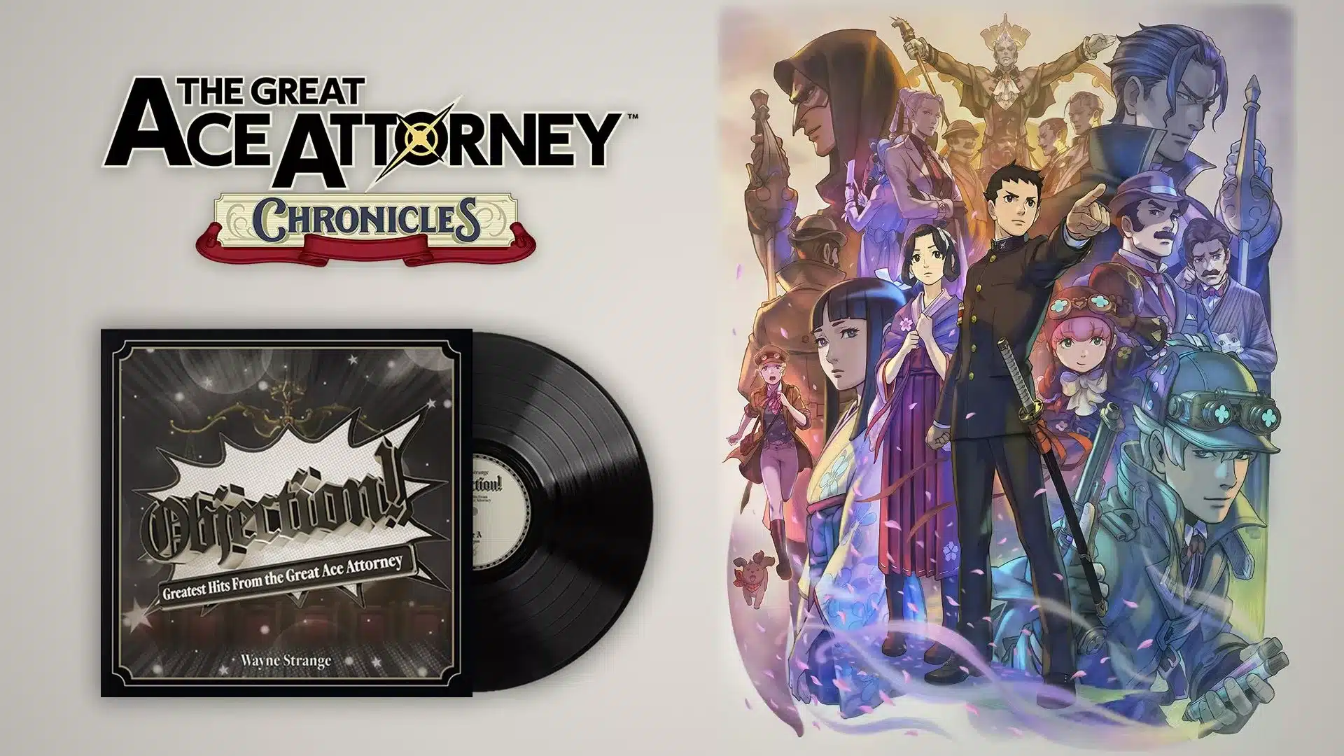 Une partie de la bande-son de The Great Ace Attorney arrive sur vinyle ...