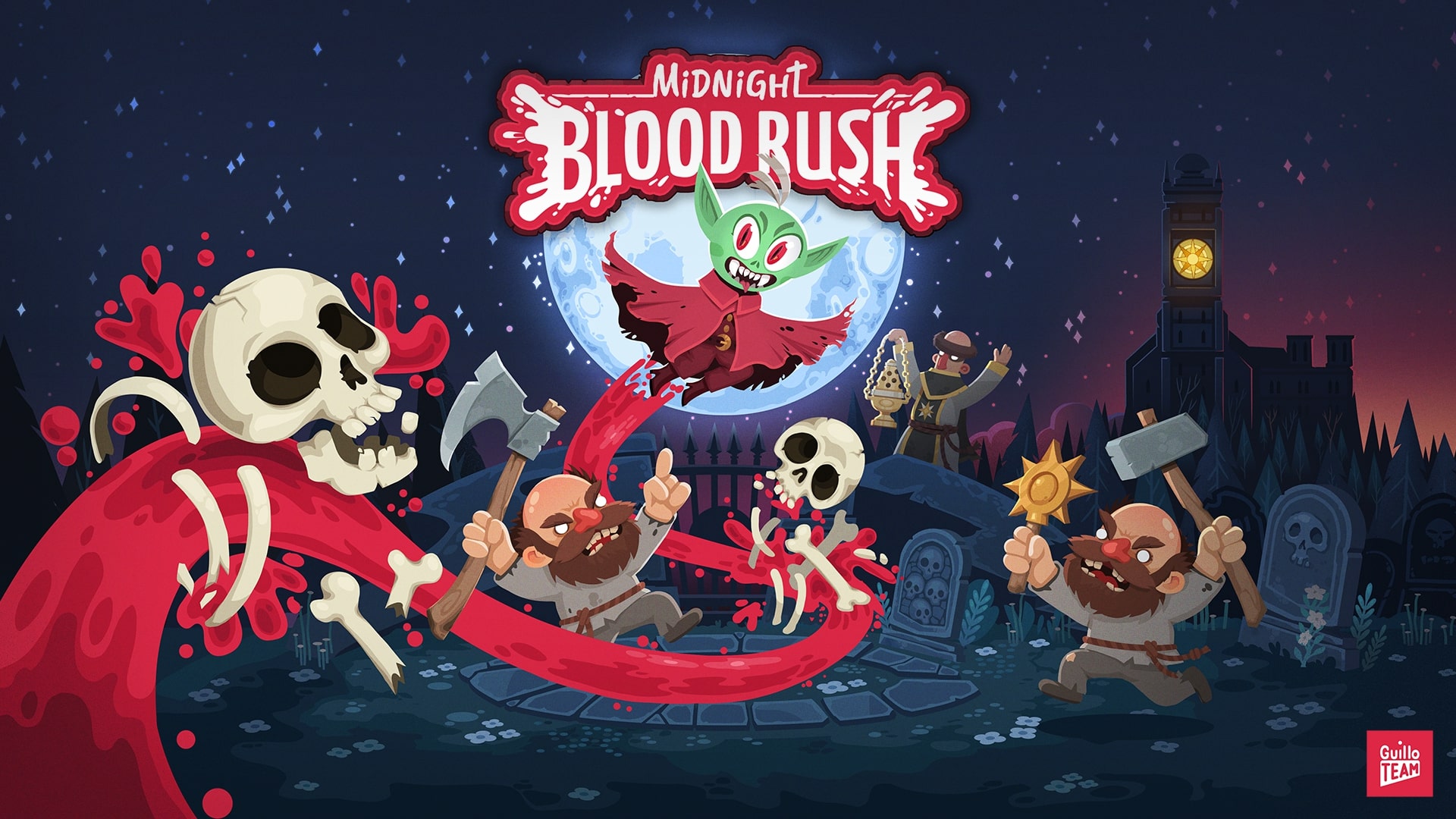 Midnight Blood Rush annoncé, un roguelite vampirique qui sort les crocs ...