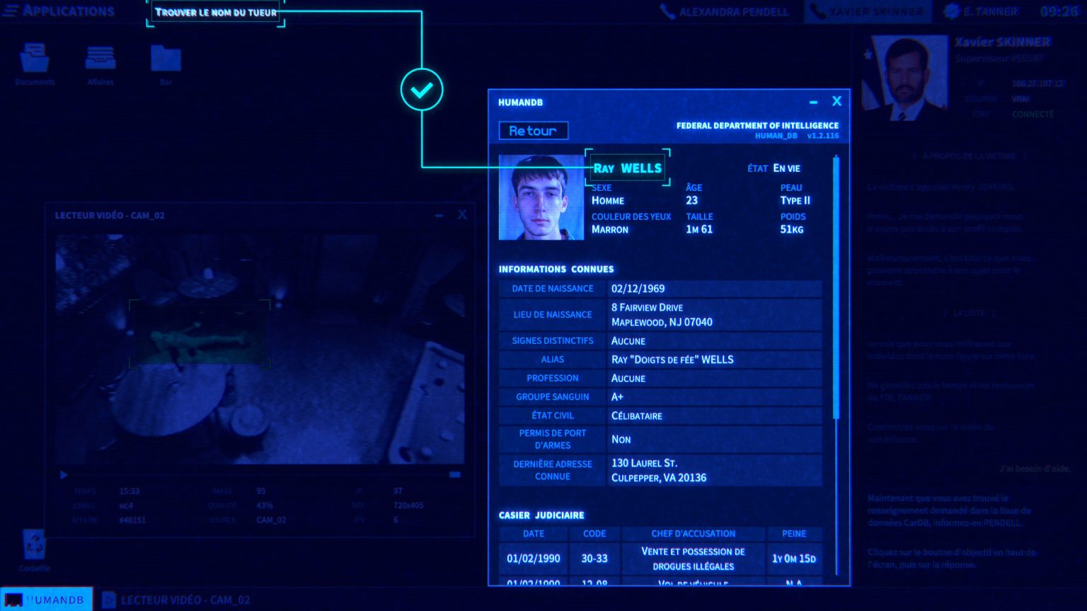Test The Operator - Un jeu d'enquête narratif à la X-Files trop court ...