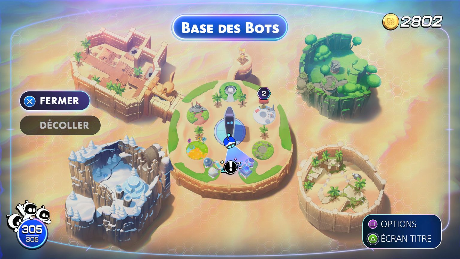 Tous les Bots et œufs de la Base des Bots | Guide Astro Bot