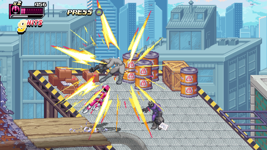 Mighty Morphin Power Rangers Rita’s Rewind : Le beat'em up 2D de ...