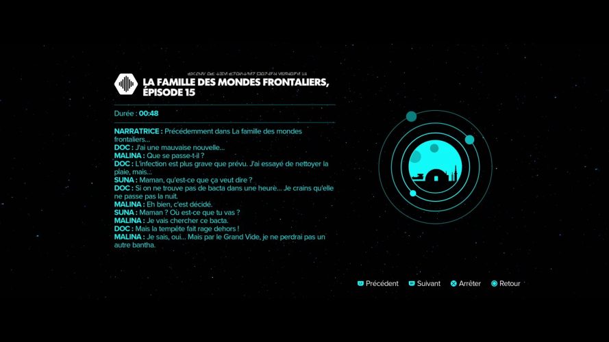 Toutes les Holoséries - Star Wars Outlaws
