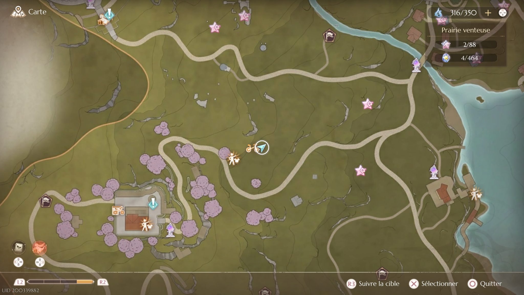 Toutes les étoiles de Chic de la Prairie venteuse | Guide Infinity Nikki