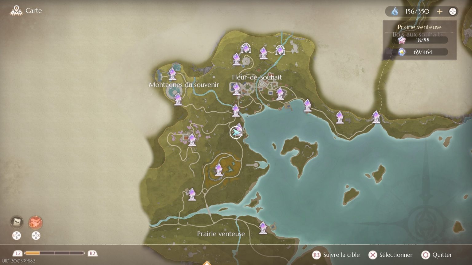 Toutes les étoiles de Chic de la Prairie venteuse | Guide Infinity Nikki