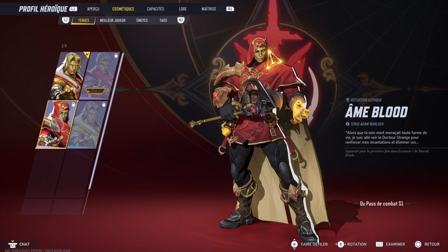 Adam Warlock : Capacités, stats, costumes | Guide Marvel Rivals