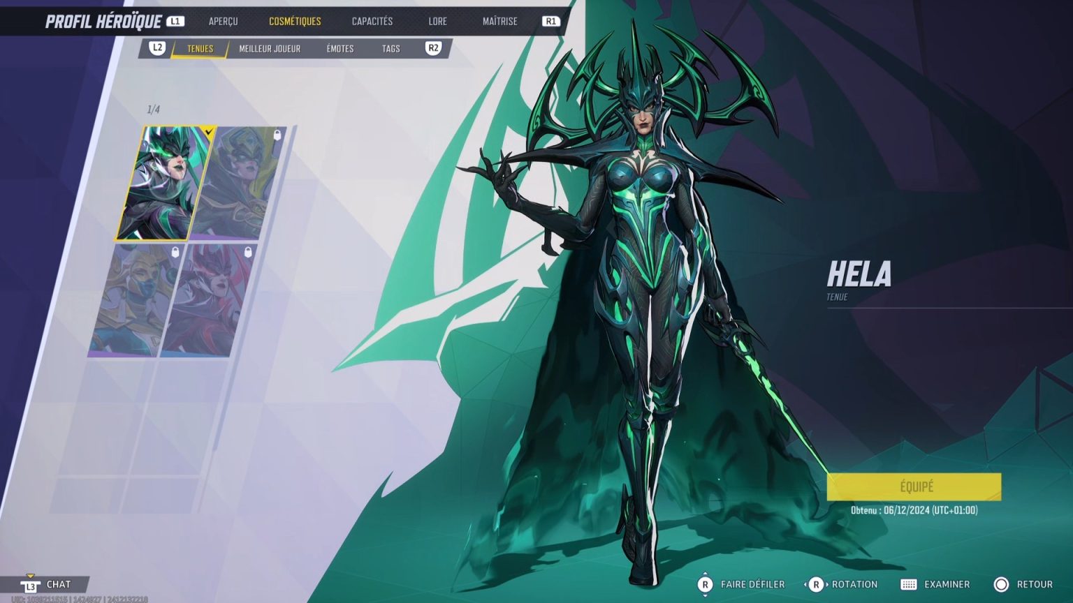 Hela : Capacités, stats, costumes | Guide Marvel Rivals