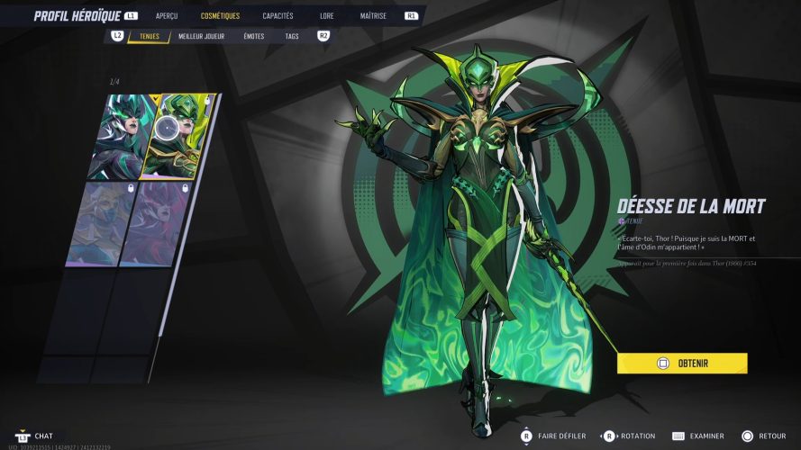 Hela : Capacités, stats, costumes | Guide Marvel Rivals
