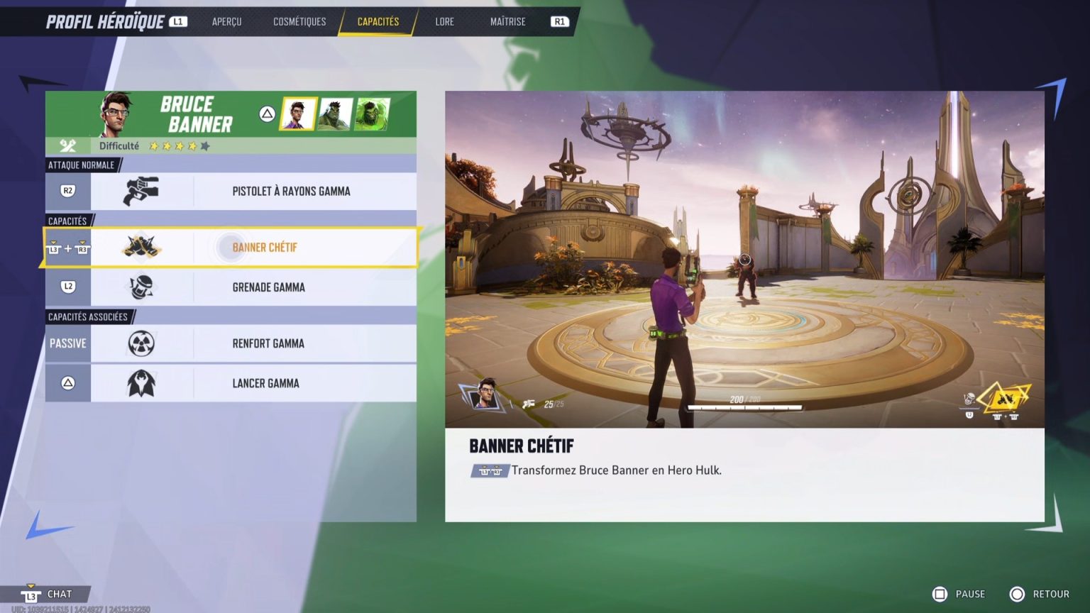 Bruce Banner (Hulk) : Capacités, stats, costumes | Guide Marvel Rivals