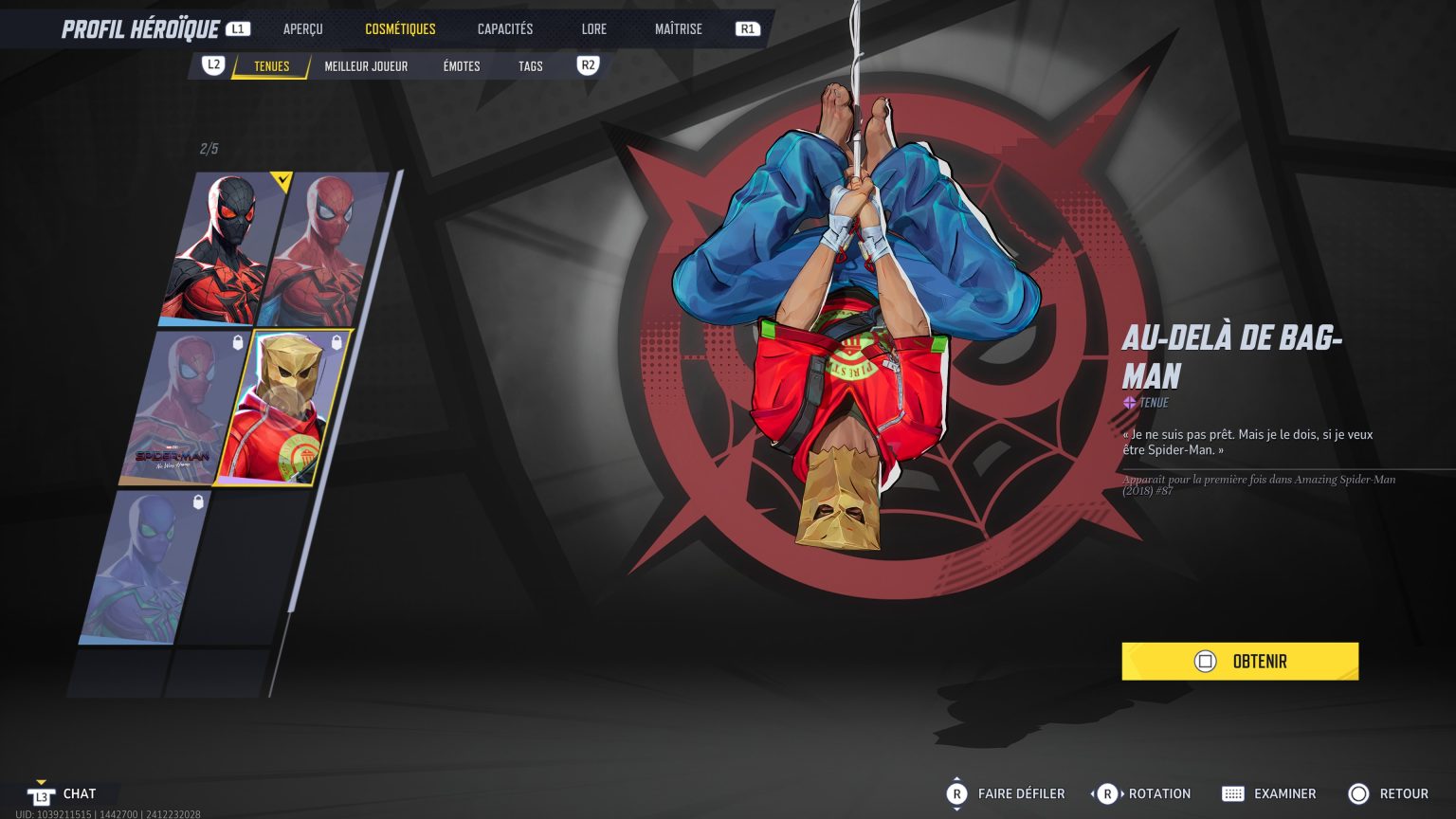 Spider-Man : Capacités, stats, costumes | Guide Marvel Rivals