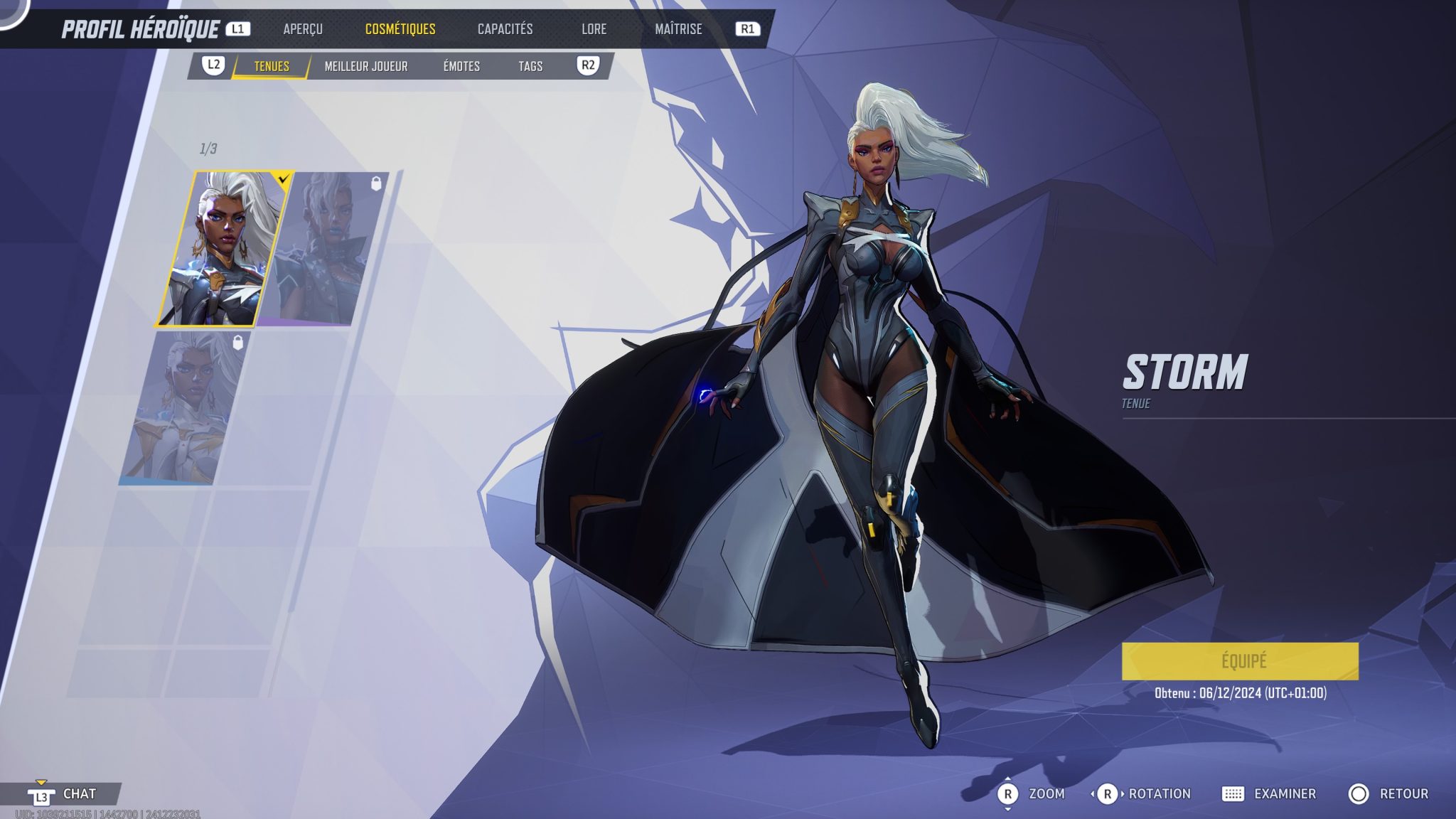 Storm : Capacités, stats, costumes | Guide Marvel Rivals