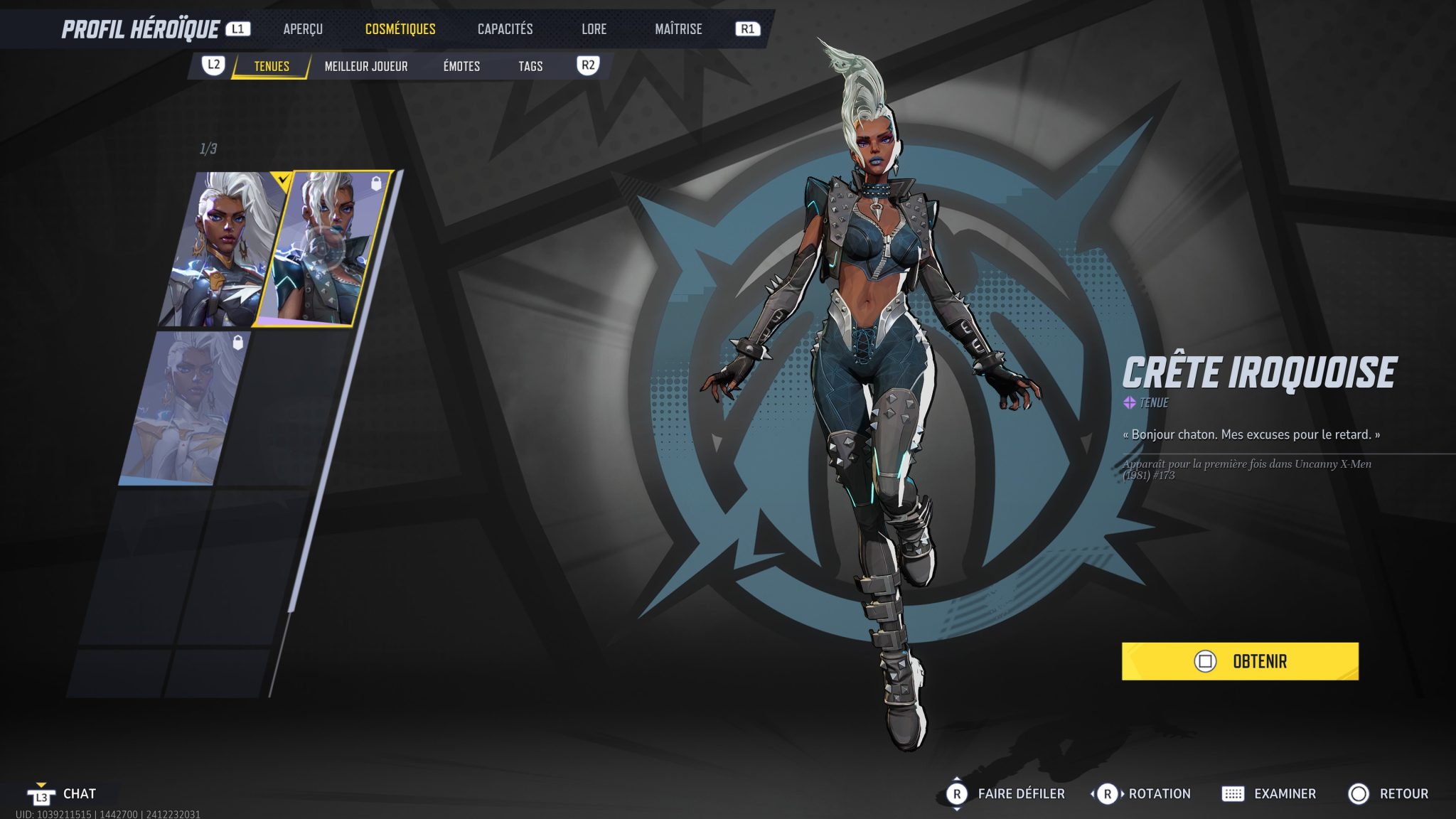 Storm : Capacités, stats, costumes | Guide Marvel Rivals