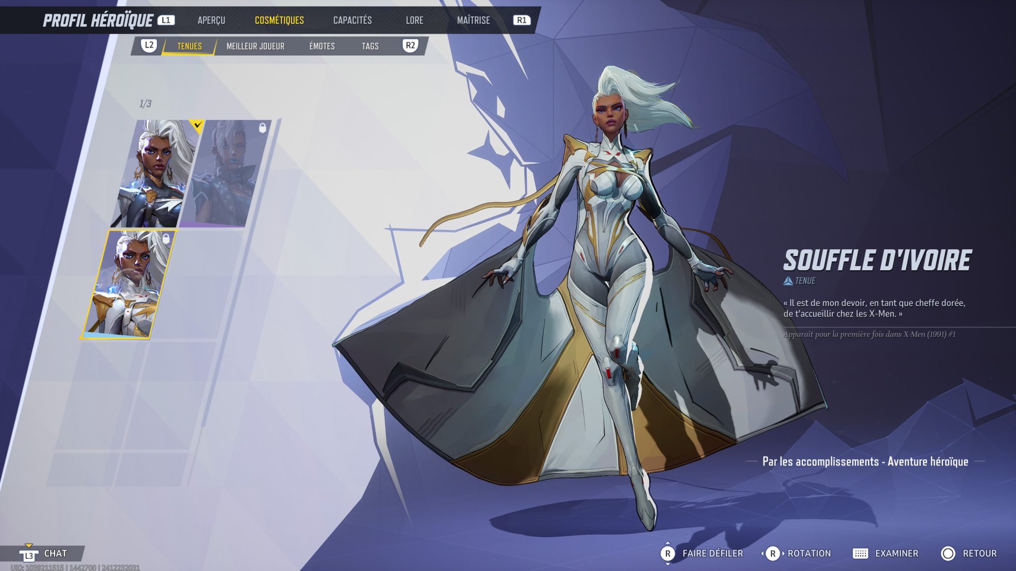 Storm : Capacités, stats, costumes | Guide Marvel Rivals