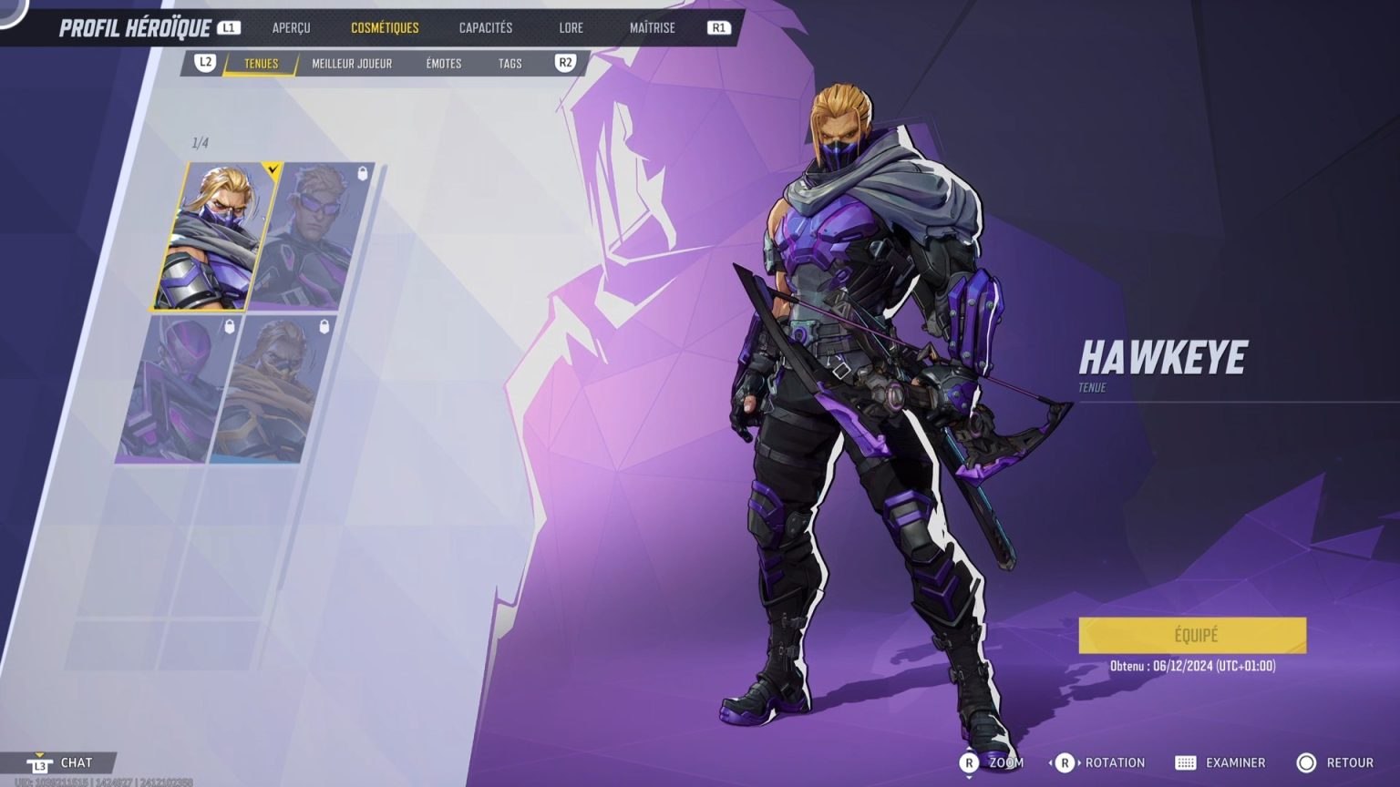 Hawkeye : Capacités, stats, costumes | Guide Marvel Rivals