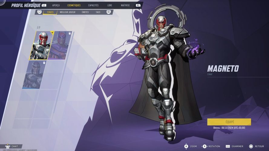 Magnéto : Capacités, stats, costumes | Guide Marvel Rivals