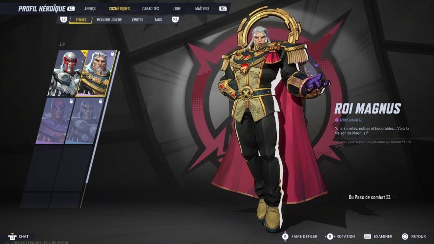 Magnéto : Capacités, stats, costumes | Guide Marvel Rivals