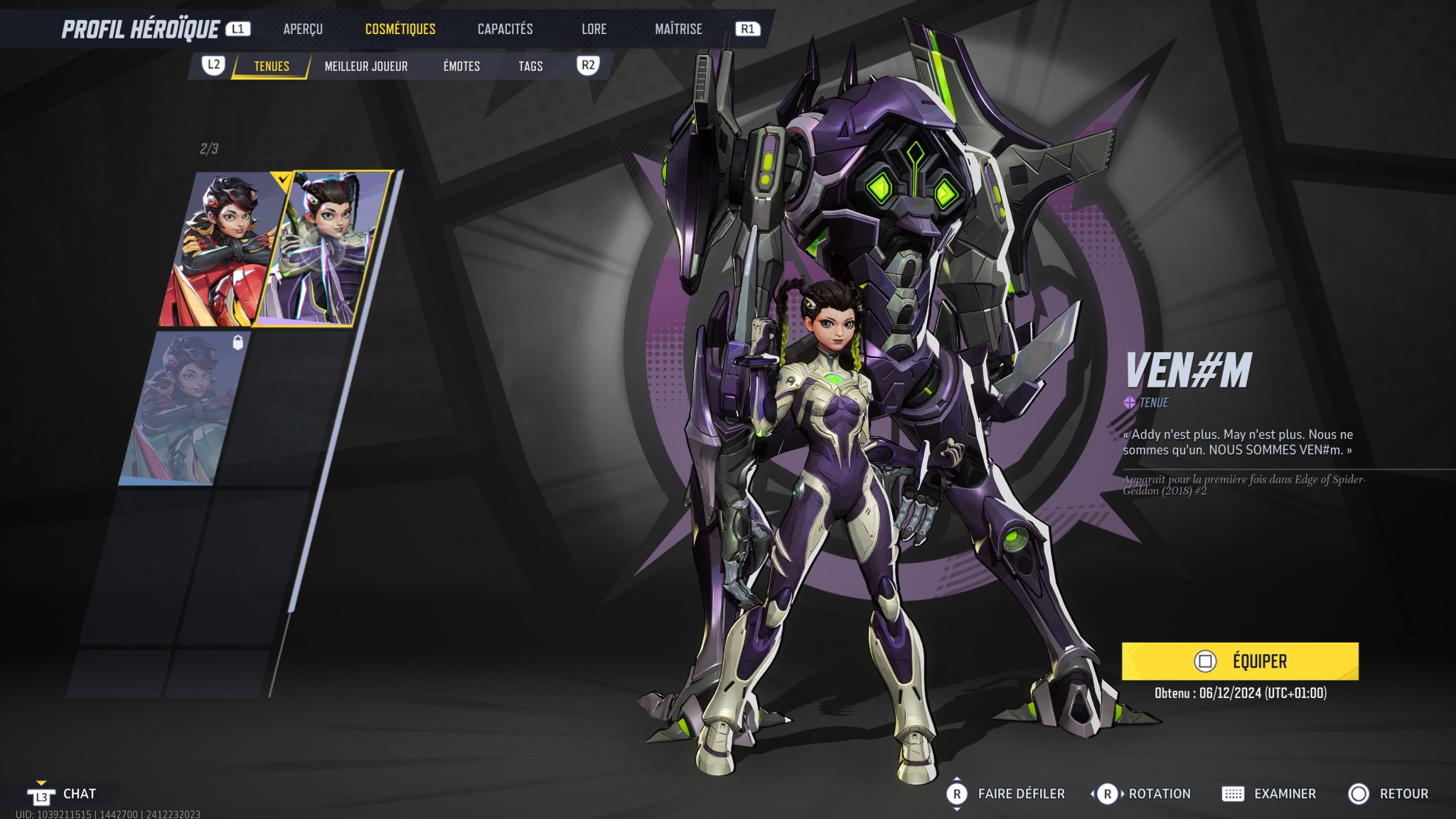 Peni Parker : Capacités, stats, costumes | Guide Marvel Rivals