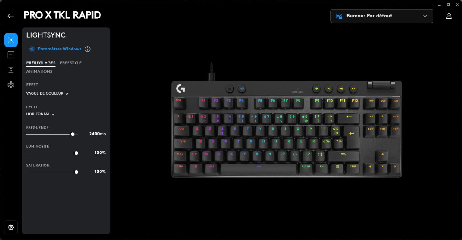 Test Clavier Logitech Pro X TKL Rapid - Sûrement l'un des meilleurs ...