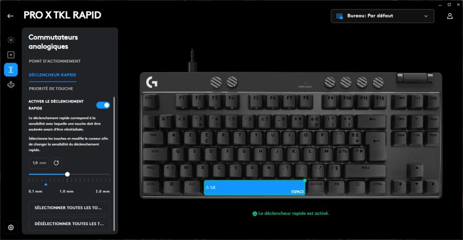 Test Clavier Logitech Pro X TKL Rapid - Sûrement l'un des meilleurs ...