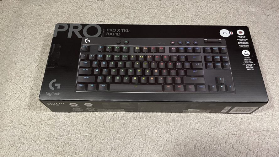 Test Clavier Logitech Pro X TKL Rapid - Sûrement l'un des meilleurs ...