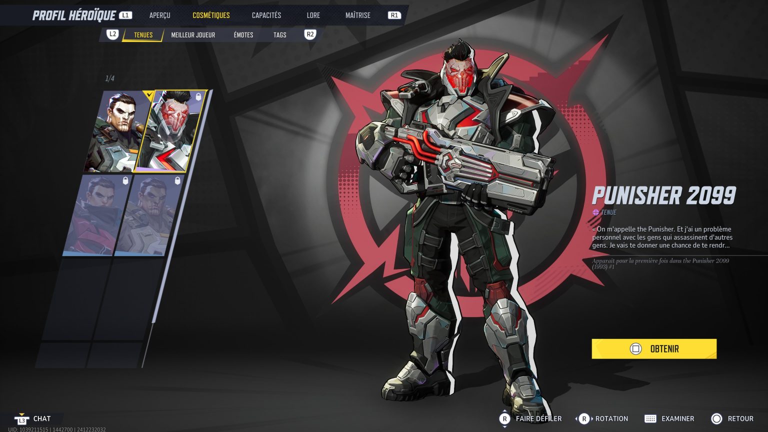 The Punisher : Capacités, stats, costumes | Guide Marvel Rivals