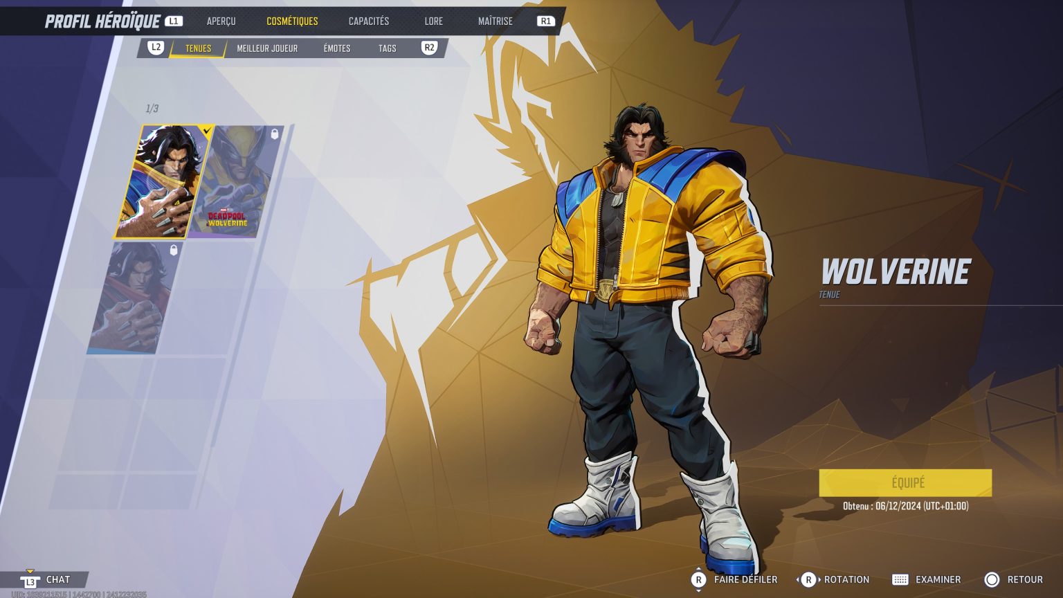 Wolverine : Capacités, stats, costumes | Guide Marvel Rivals