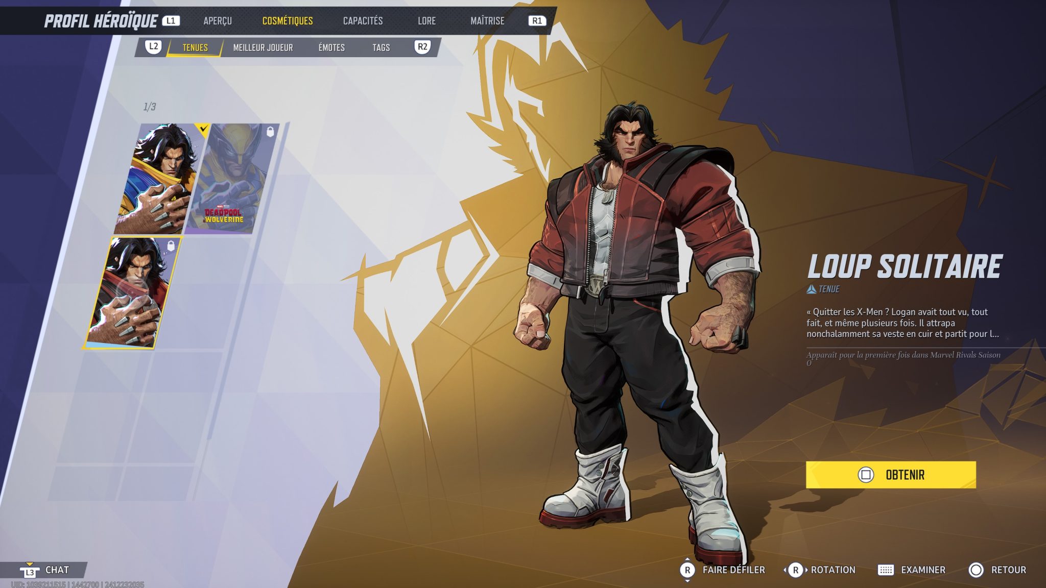 Wolverine : Capacités, stats, costumes | Guide Marvel Rivals