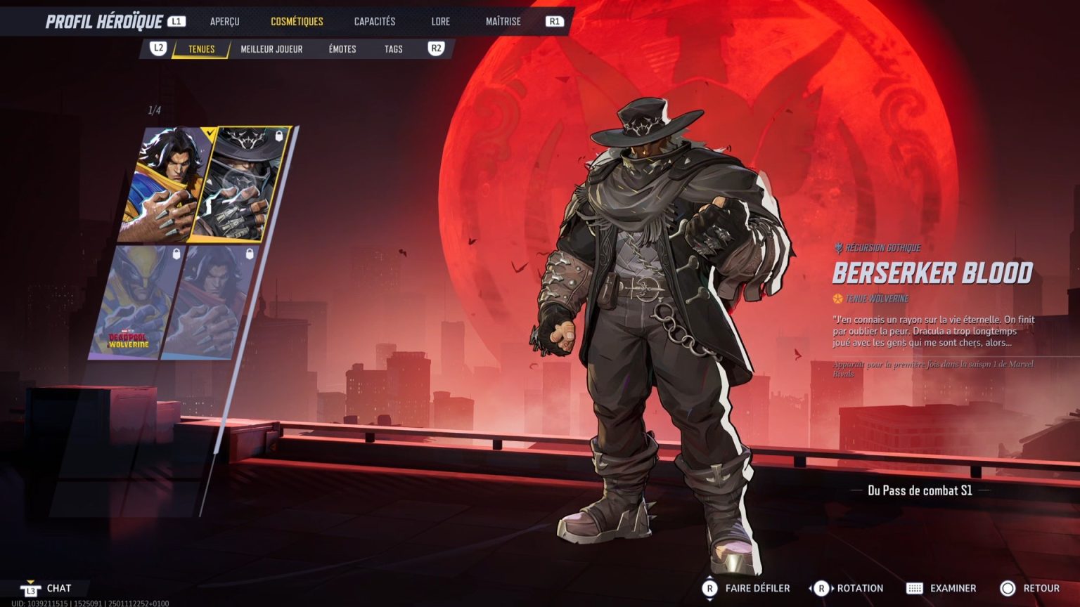 Wolverine : Capacités, stats, costumes | Guide Marvel Rivals