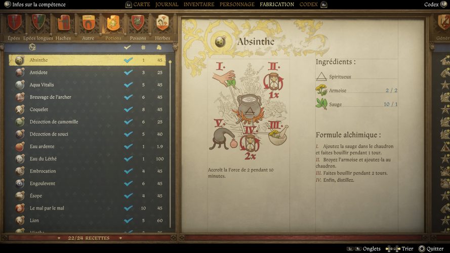 Tutte le ricette per le pozioni - Gamingdeputy Italy