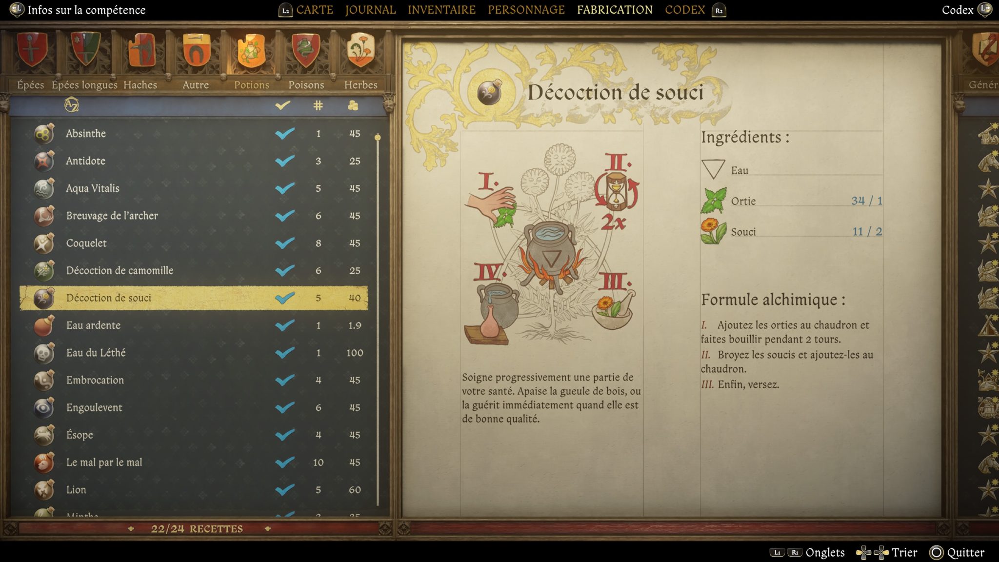 Tutte le ricette per le pozioni - Gamingdeputy Italy