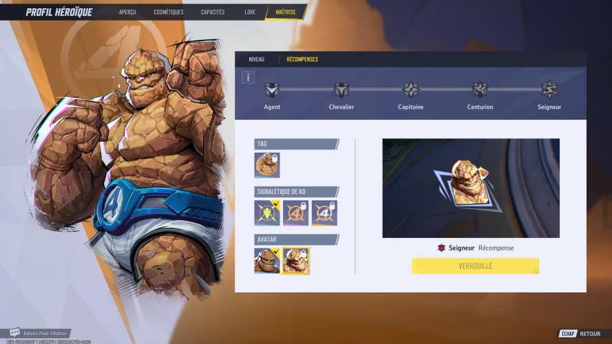 The Thing : Capacités, stats, costumes | Guide Marvel Rivals